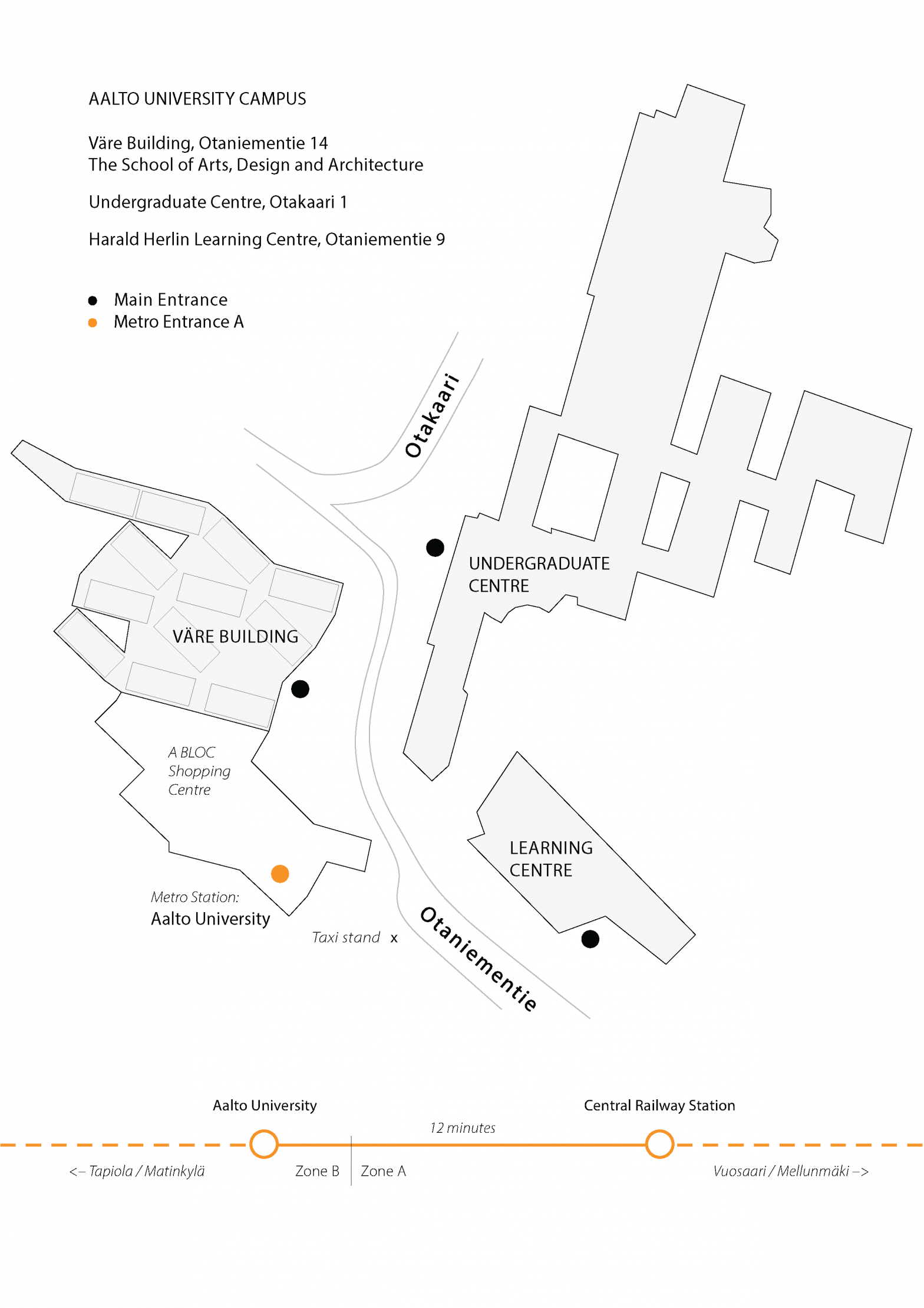 Campus maps – AaltoTEXTILES